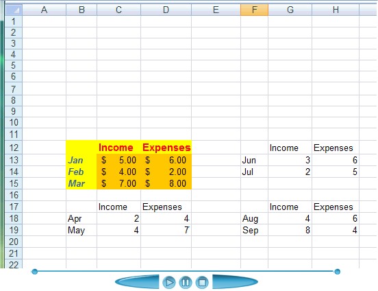 Excel Format Painter Paintbrush